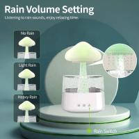 China Patent Approved Rain Cloud Humidifier 450ml Cool Mist Diffuser with 7 Color LED Night Light for sale