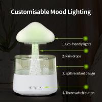 China Patent Approved Rain Cloud Humidifier 450ml Cool Mist Diffuser with 7 Color LED Night Light for sale