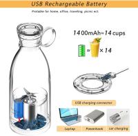 China 350ml USB Rechargeable Portable Blender Mini Handheld Juicer Cup for Smoothies Shakes for sale