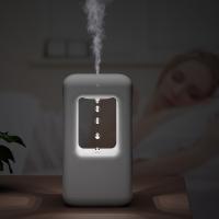 China Portable 500ml Electric LED Night Light Mini Air Diffuser Humidifier with 4H Timer for sale