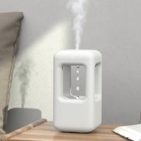 China Portable 500ml Electric LED Night Light Mini Air Diffuser Humidifier with 4H Timer for sale