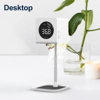 China Touchless Hand Sanitizer Soap Dispenser 350ml with Temperature Measurement and Adjustable Sound for sale