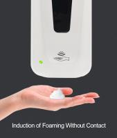 China Commercial Electric Hand Sanitizer Dispenser 1000ml Wall Mounted Contactless ABS for sale