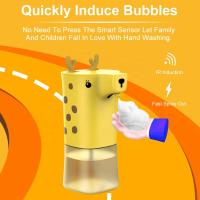 China Desktop Automatic Touchless Hand Sanitizer Dispenser 350ml USB Battery Operated for sale