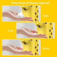 China Desktop Automatic Touchless Hand Sanitizer Dispenser 350ml USB Battery Operated for sale