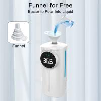China Touchless Soap Dispenser 1200ml Wall Mount Automatic Hand Sanitizer Dispenser ABS Plastic Hotel Hospital for sale