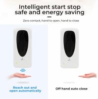 China Infrared Sensor Automatic Touchless Soap Dispenser 1000ml Wall Mount Drop Spray Foam for sale