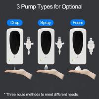 China Infrared Sensor Automatic Touchless Soap Dispenser 1000ml Wall Mount Drop Spray Foam for sale
