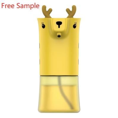 China Touchless Infrared Hand Sanitizer Dispenser 350ml ABS Plastic Foam Soap Dispenser for sale