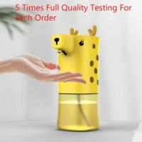 China Touchless Infrared Hand Sanitizer Dispenser 350ml ABS Plastic Foam Soap Dispenser for sale