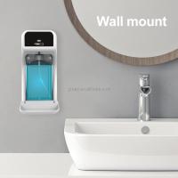 China Automatic Foam Soap Dispenser 1000ml ABS Plastic Touchless Liquid Soap Dispenser 5V 2A for sale