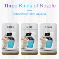 China Automatic Foam Soap Dispenser 1000ml ABS Plastic Touchless Liquid Soap Dispenser 5V 2A for sale