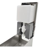China Wholesale Stainless Steel Automatic Hand Sanitizer Dispenser 1000ml Wall Mounted Touchless Soap Dispenser for sale