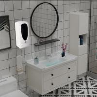 China 1000ml Wall Mounted Automatic Hand Sanitizer Dispenser Touchless Sensor Soap Dispenser with DC and Battery for sale