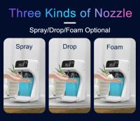 China Automatic Hand Sanitizer Soap Dispenser 1000ml with Temperature Scanner F12 for sale