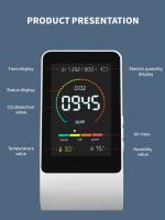 China Portable CO2 Gas Leak Detector Analyzer with LCD Display 1200mAh Battery T3 for sale