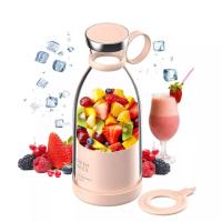 China 350ml Wireless Charging Portable Blender 50W Mini Electric Travel Juicer Smoothie Maker for sale