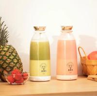 China 500ml USB Rechargeable Portable Juicer Blender 60W Mini Electric Travel Fruit Juice Maker for sale