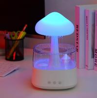China Mushroom Rain Cloud Humidifier 450ml 7 Color LED Night Light Aromatherapy Diffuser USB for sale