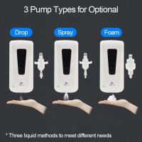 China 1000ml Automatic Hand Sanitizer Dispenser Wall Mounted Contactless Alcohol Spray Soap Dispenser for sale