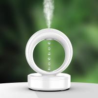 China Anti Gravity Humidifier 680ml Cool Mist Diffuser with LED Light Type-C USB for sale