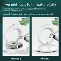 China Anti Gravity Aroma Diffuser Ultrasonic Humidifier 680ml Type-C LED Custom Logo OEM for sale