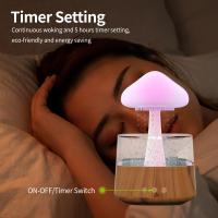 China Custom Logo Wooden Ultrasonic Aroma Diffuser Humidifier 450ml with LED Night Light for Hotel Bedroom Office for sale