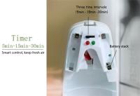 China Wall Mounted Automatic Air Freshener Dispenser 92x80x212mm CE RoHS FCC for sale