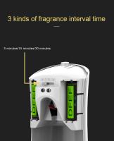 China Plastic Wall Mounted Automatic Aerosol Air Freshener Dispenser 300ml 5/15/30min Interval for sale