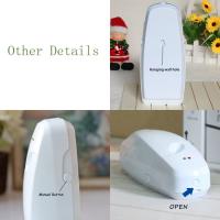 China Wall Mounted Automatic Air Freshener Dispenser 92x80x212mm White PP for Home Office Hotel for sale