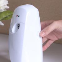 China Wall Mounted Automatic Air Freshener Dispenser 92x80x212mm White PP for Home Office Hotel for sale