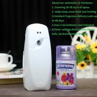 China Automatic Aerosol Air Freshener Dispenser 300ml Adjustable Spray Timer for Hotel Bathroom for sale