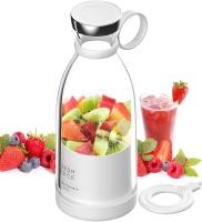 China USB Rechargeable Portable Blender 350ml 4 Leaf 304 Stainless Steel Blade Fruit Juice Mixer Cup for sale