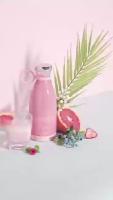China Wholesale Portable Rechargeable Mini Blender 350ml 1400mAh Personal Smoothie Fruit Juicer for sale