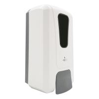 China Manual ABS Plastic Hand Sanitizer Dispenser 1200ml Wall Mounted Soap Dispenser for sale