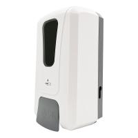 China Manual ABS Plastic Hand Sanitizer Dispenser 1200ml Wall Mounted Soap Dispenser for sale