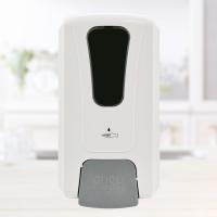 China Manual Hand Sanitizer Dispenser 1200ml ABS Wall Mounted Push Soap Dispenser with Foam Spray Drip Pump for sale