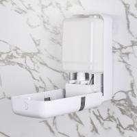 China 2000ml ABS Plastic Manual Soap Dispenser Drop Spray Foam Hand Sanitizer Bottle for Hotel Bathroom for sale