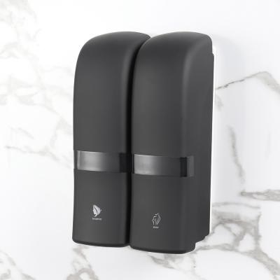 China 200ml ABS Plastic Manual Soap Dispenser Wall Mounted Hand Sanitizer Dispenser for sale