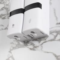 China Wall Mounted Manual ABS Plastic Soap Dispenser 200ml for Hotel Bathroom for sale
