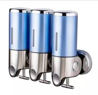 China Wall Mounted Shampoo Soap Dispenser 500ml ABS Hotel Bathroom Single Bottle ODM for sale
