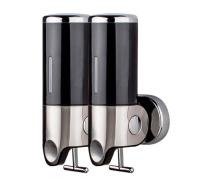 China Wall Mounted Shampoo Soap Dispenser 500ml ABS Hotel Bathroom Single Bottle ODM for sale