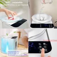 China 3L Large Ultrasonic Humidifier Essential Oil Diffuser 20W Aromatherapy Mist Maker for Home for sale