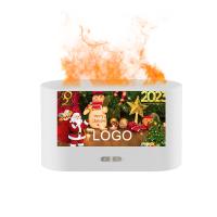 China 3D Flame Humidifier 180ml Water Atomizer Mist Aroma Diffuser Simulation Fire Lamp DC5V 2A for sale