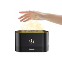China CE Approved Custom Logo Fire Flame Humidifier 180ml Quiet Aroma Diffuser for Large Room for sale