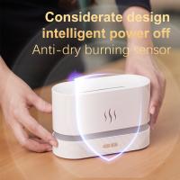 China CE Approved Custom Logo Fire Flame Humidifier 180ml Quiet Aroma Diffuser for Large Room for sale