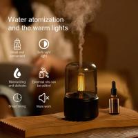 China Ultrasonic Aromatherapy Humidifier 120ml Water Tank Dual Spray Fogger with Type-C Power Supply for sale