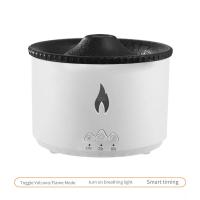 China 360ml Ultrasonic Volcano Aromatherapy Diffuser Humidifier CE RoHS FCC 13.8cm for sale