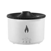 China 360ml Volcano Flame Humidifier Mute Ultrasonic Essential Oil Diffuser with Timer CE RoHS FCC for sale