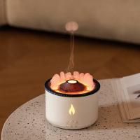 China 360ml Electric Essential Oil Aroma Diffuser Humidifier Volcano Flame Mode 5-30ML/H Type-C for sale